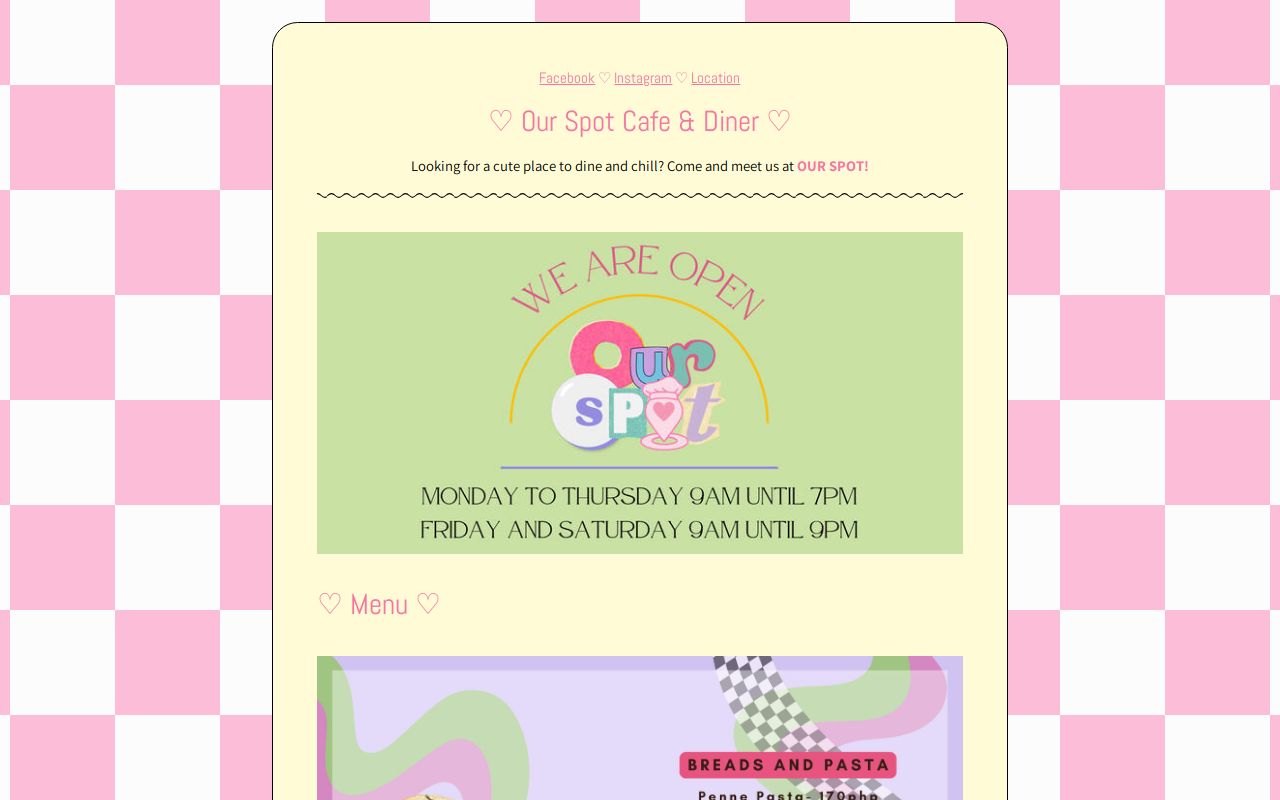 Our Spot Cafe & Diner